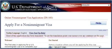 10 Important Facts About Form DS-160 (Nonimmigrant US Visas)